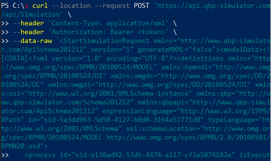 QBP Simulator REST API
